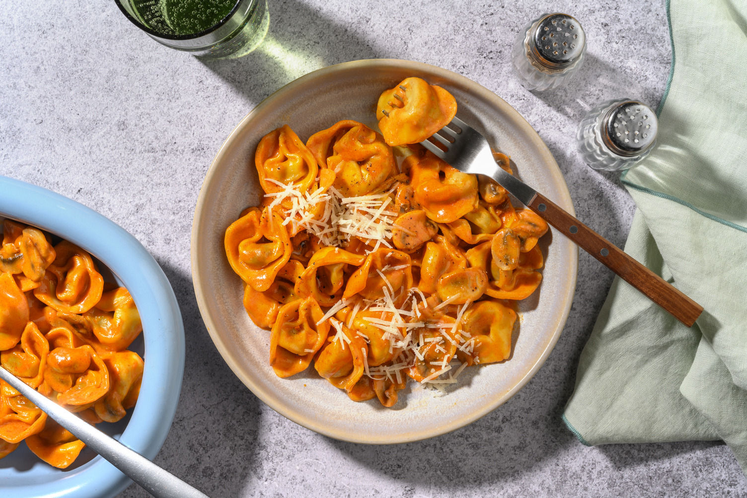Creamy Gochujang Spinach & Ricotta Tortelloni Recipe | HelloFresh