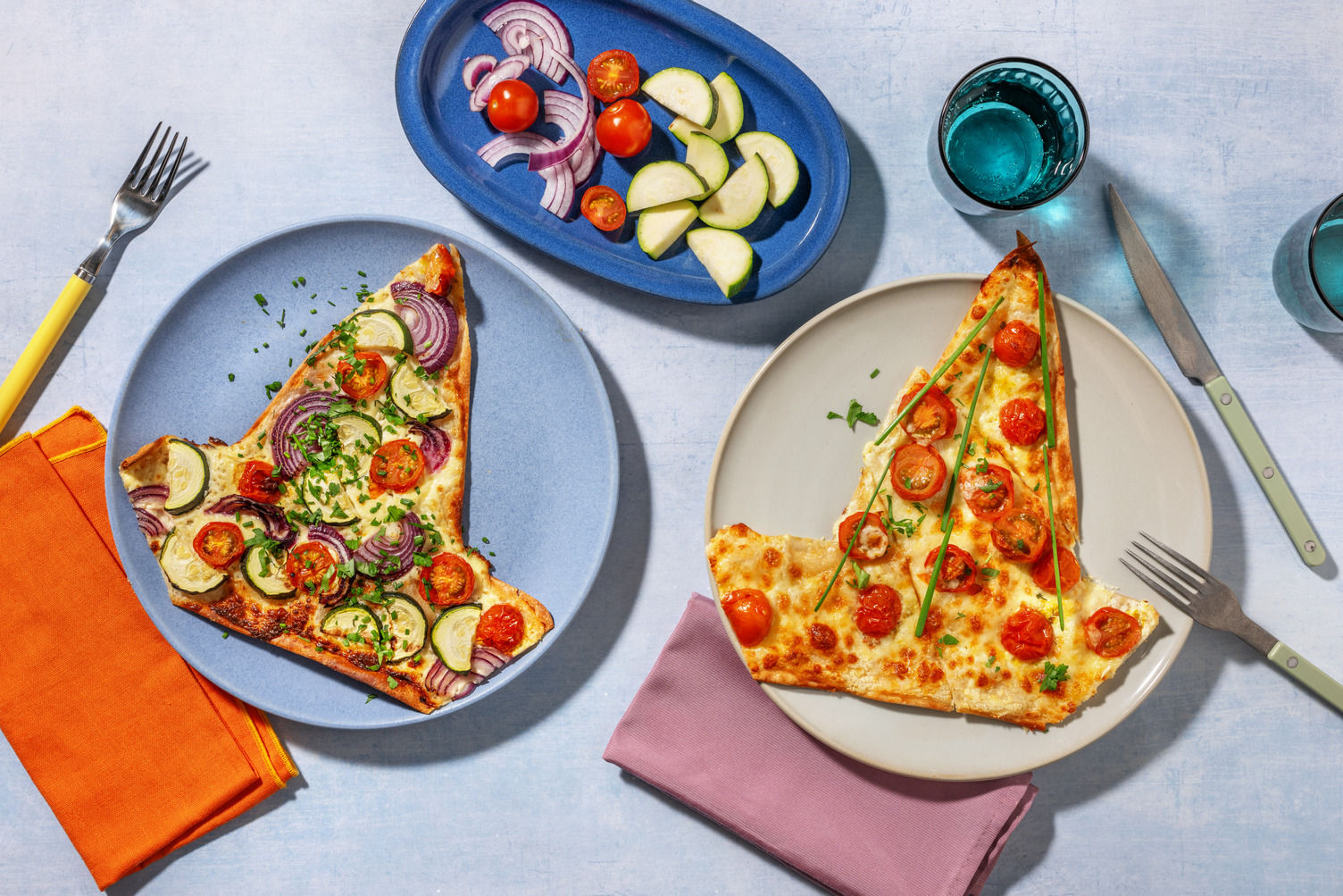 Segel setzen: Flammkuchen ahoi! Rezept | HelloFresh