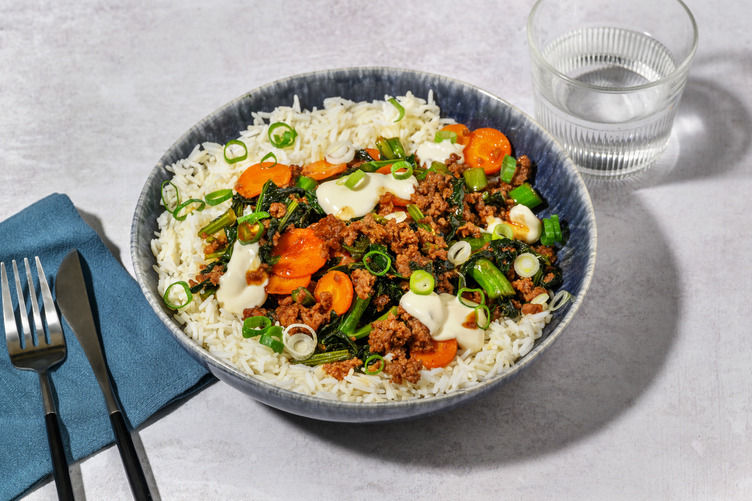 Saucy Korean Beef & Prawns Stir-Fry Recipe | HelloFresh