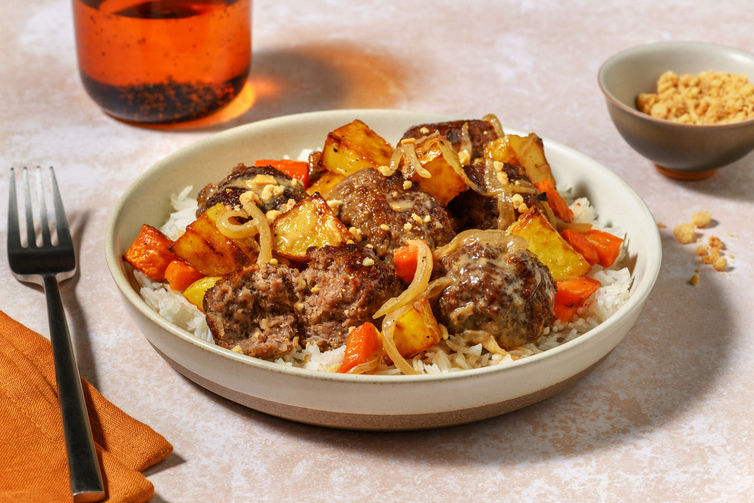 Southeast Asian Double Beef Meatball Curry Recipe | HelloFresh