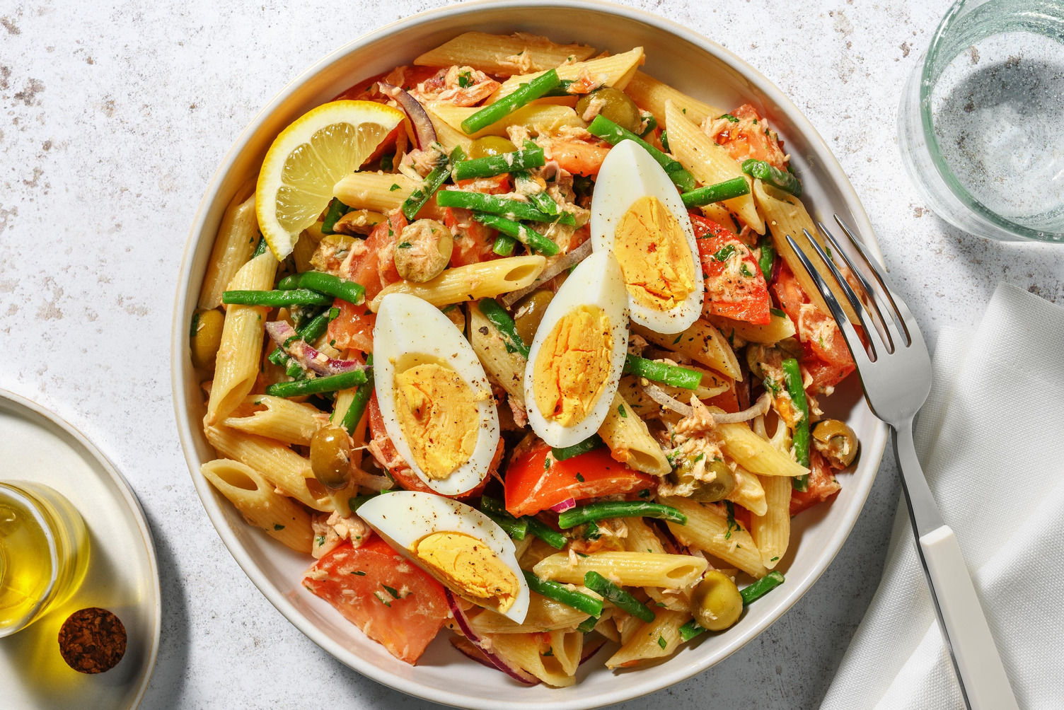 Pasta niçoise Recept | HelloFresh