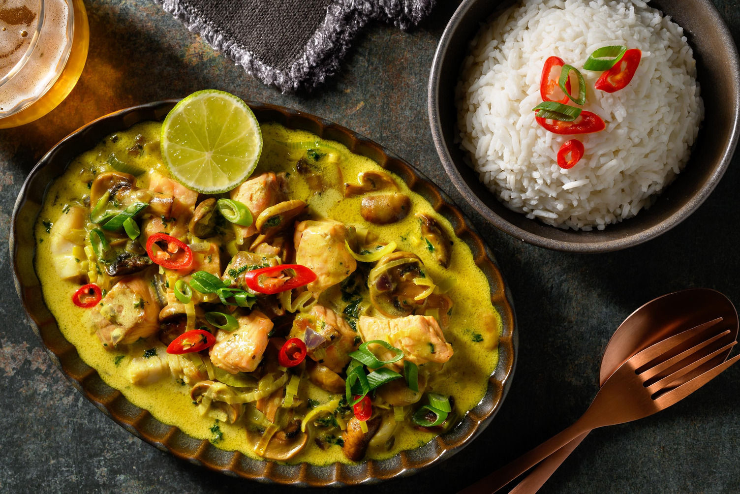 Luxe Thaise gele viscurry Recept | HelloFresh