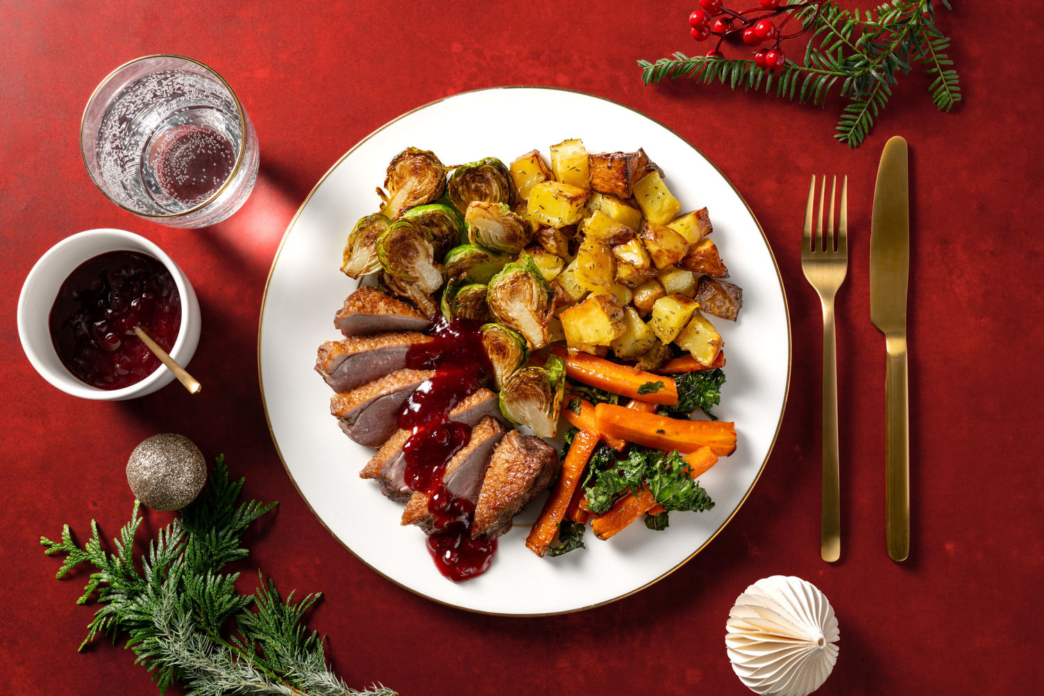 Roasted Duck Breast and Redcurrant Jus Recipe | HelloFresh