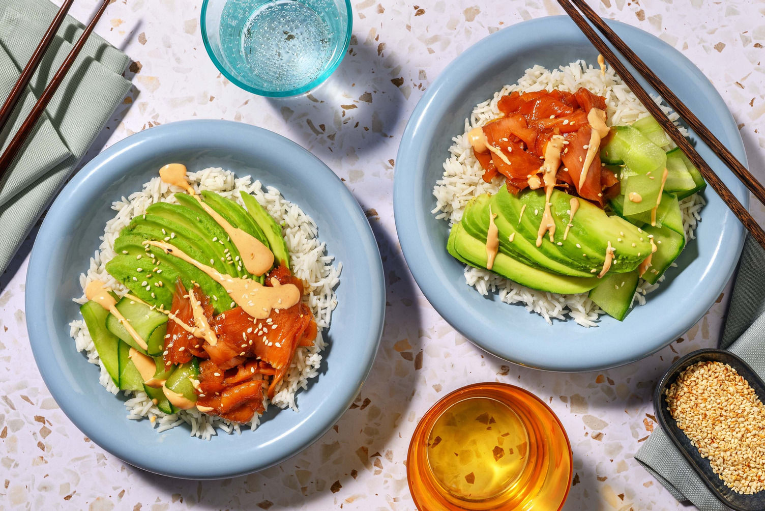 Lakse-poke bowl | HelloFresh