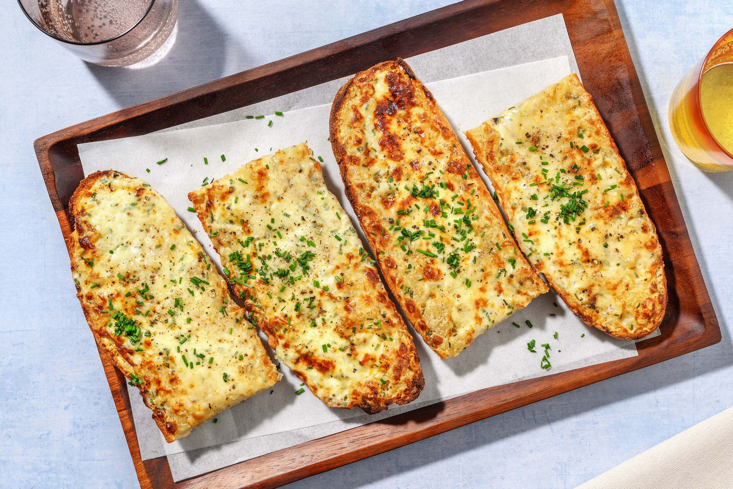 Cheesy Cacio e Pepe Inspired Garlic Bread Recipe | HelloFresh