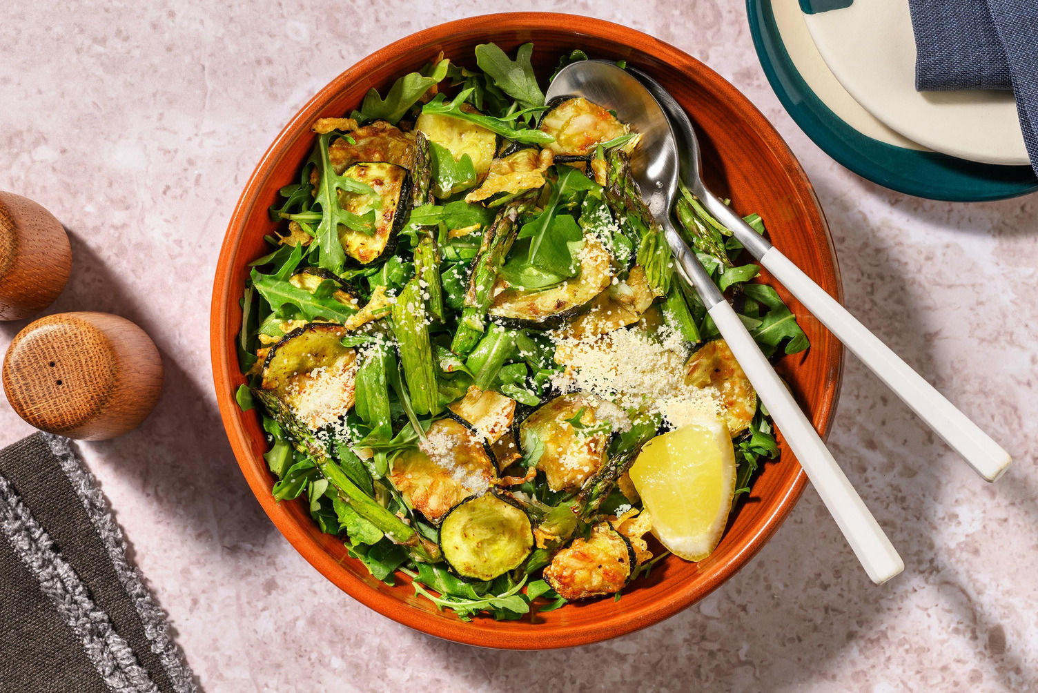 Roasted Asparagus Summer Side Salad Recipe | HelloFresh