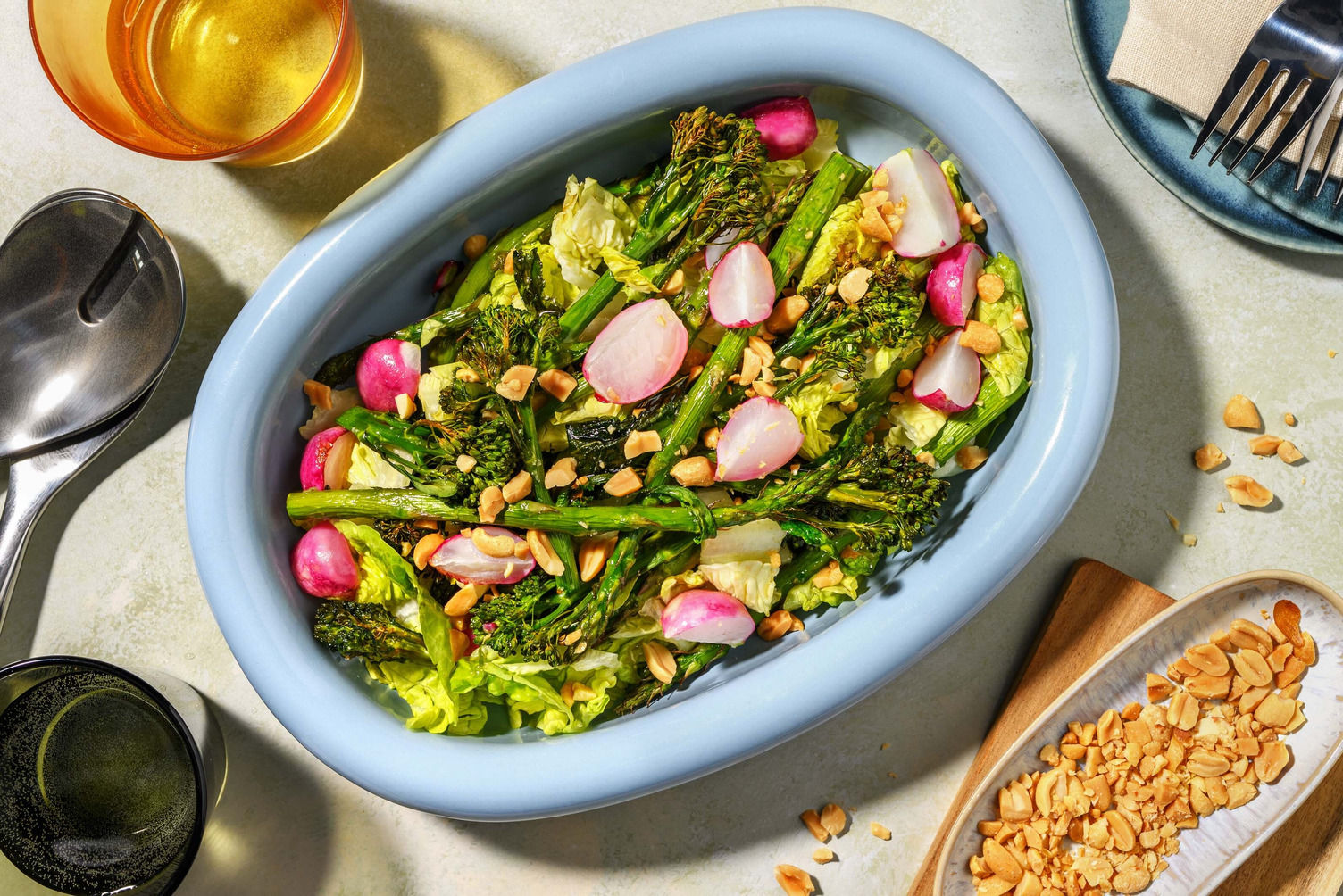 Springtime Sesame and Peanut Side Salad Recipe | HelloFresh