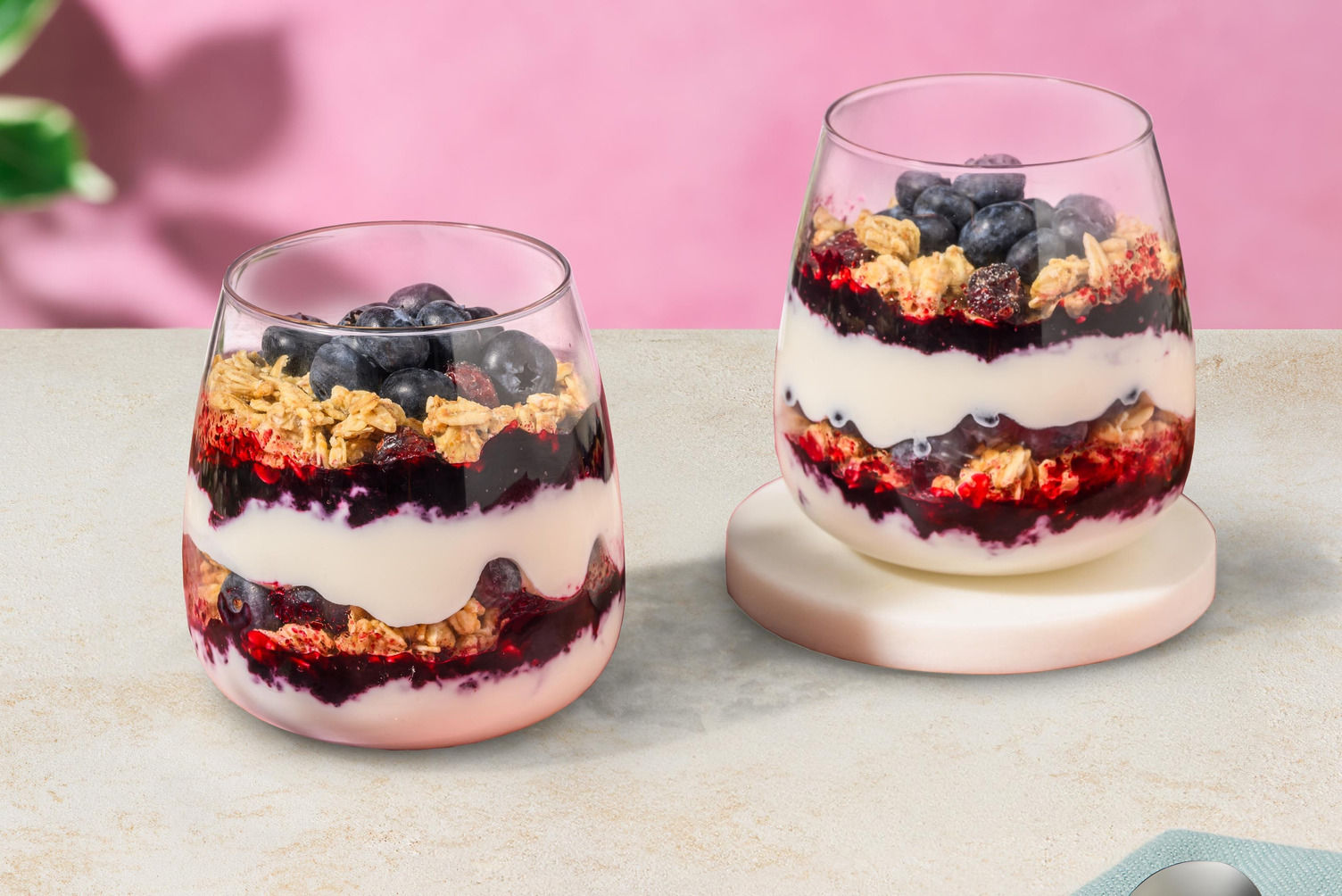 Very Berry Kefir and Granola Parfait Recipe | HelloFresh