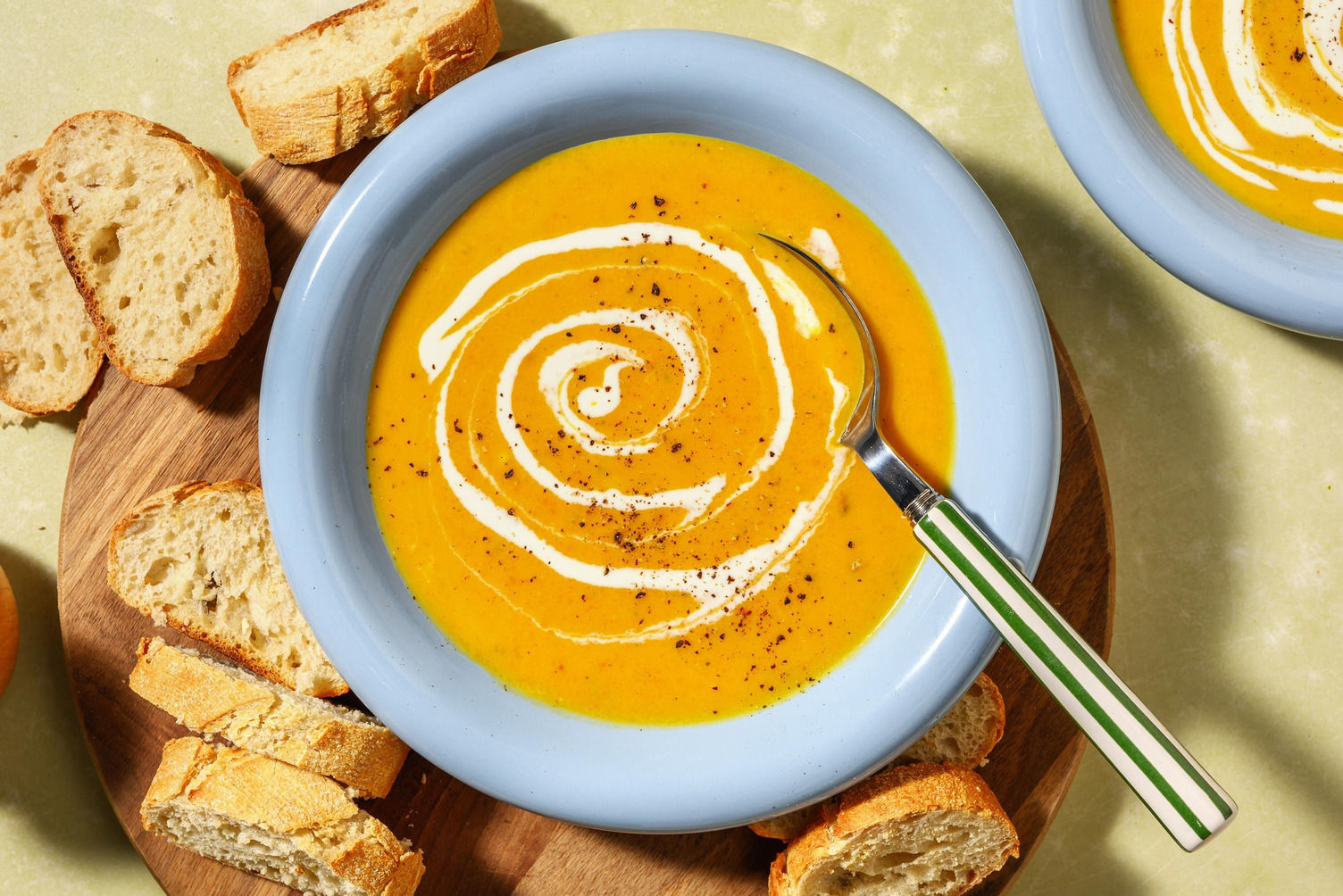 Creamy Miso and Thyme Butternut Squash Soup Recipe | HelloFresh