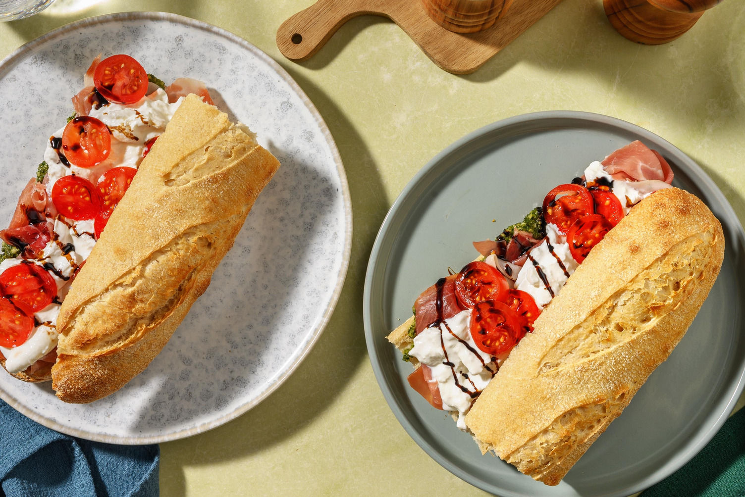 Italian Style Serrano Baguette Lunch Bundle Recipe | HelloFresh
