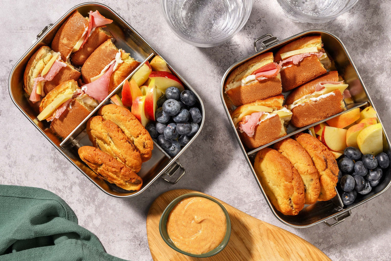 Sandwiches, Fruit and Cookies Lunch Bundle | Prep at Home Recipe | HelloFresh