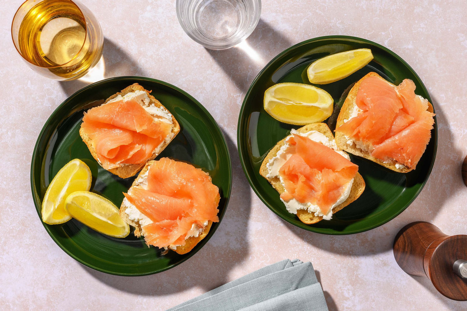 Smoked Salmon & Cream Cheese Ciabatta Bundle Recipe | HelloFresh