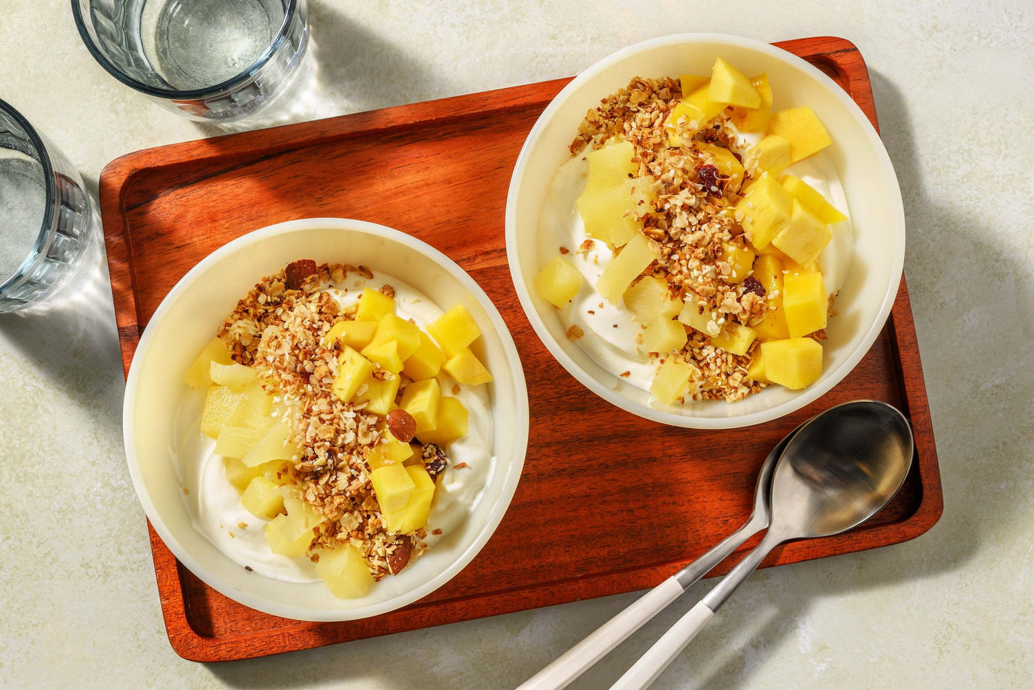 Pineapple and Mango Granola Breakfast Bundle Recipe | HelloFresh