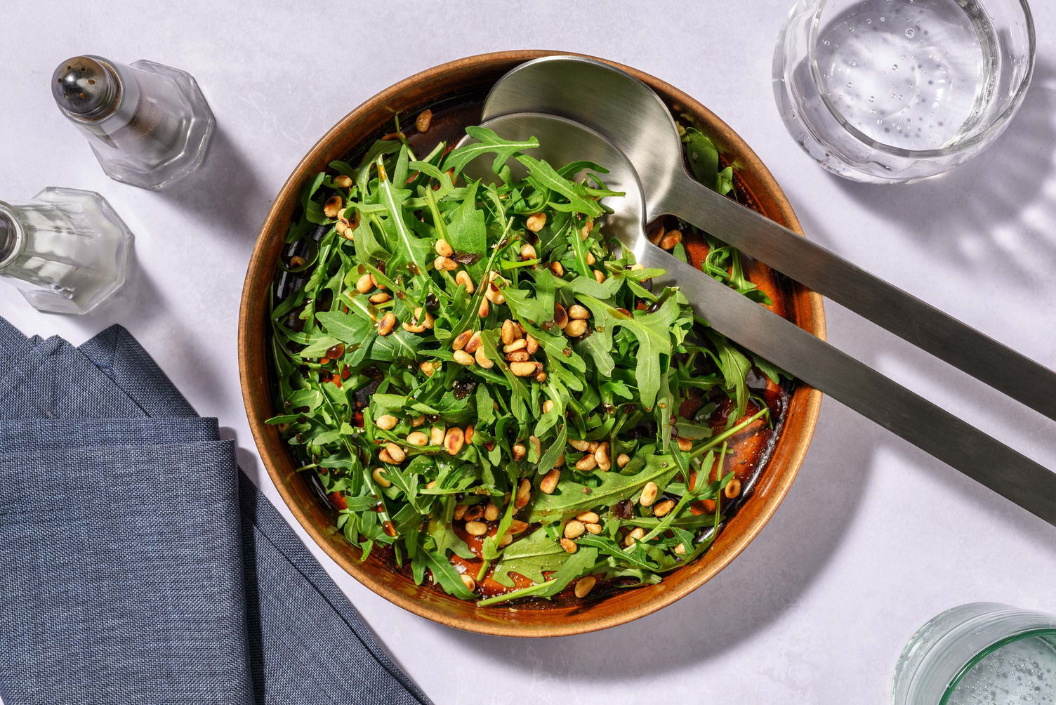Easy Rocket and Pine Nut Side Salad Bundle Recipe | HelloFresh