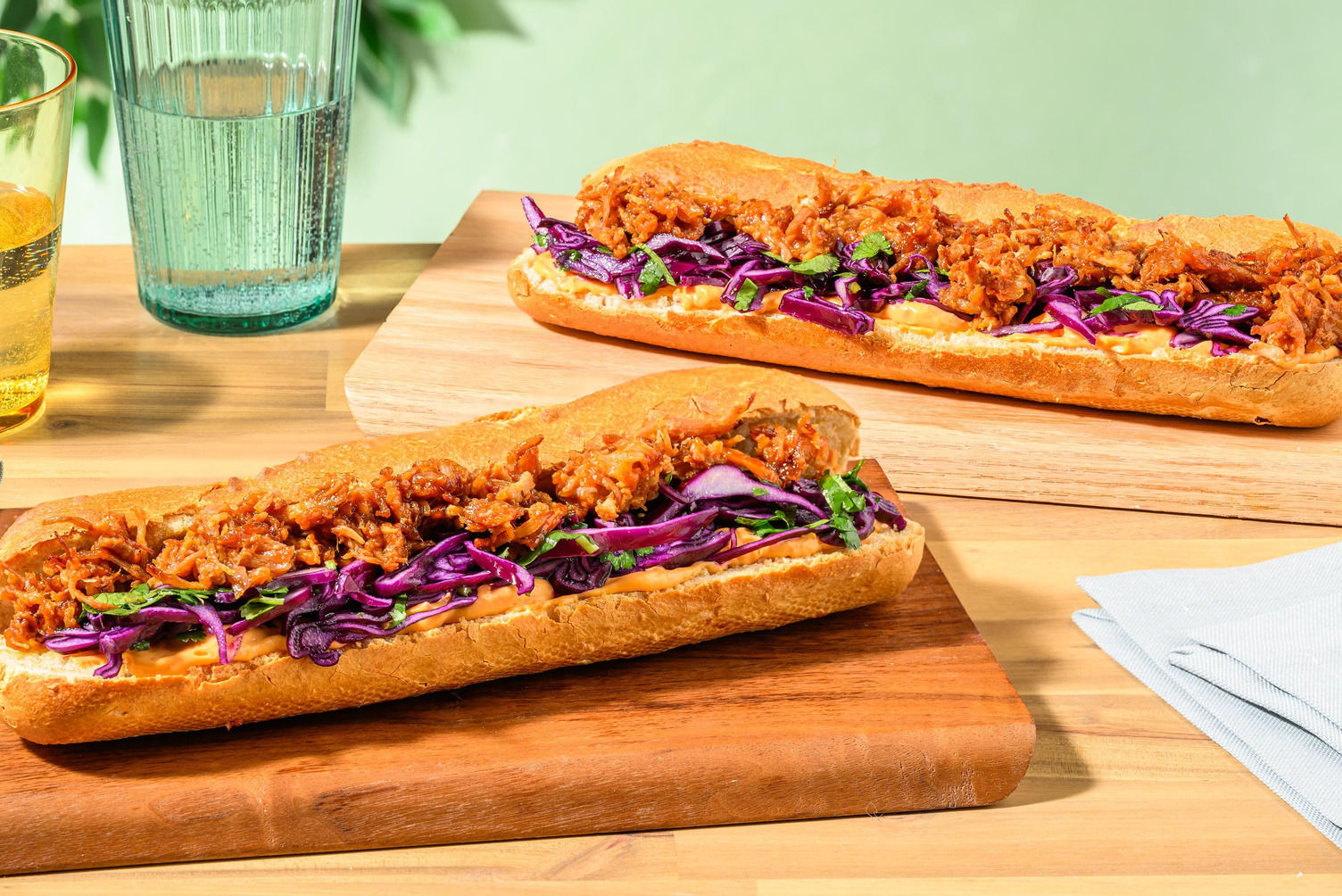 Banh mi-stijl broodje kip Recept | HelloFresh