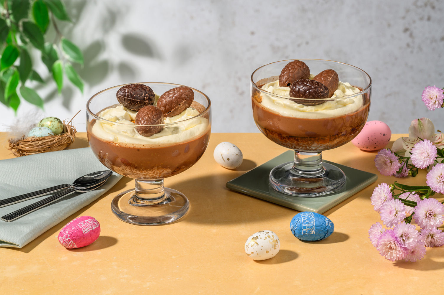 Tony's Chocolonely Easter Egg Pots Recipe | HelloFresh