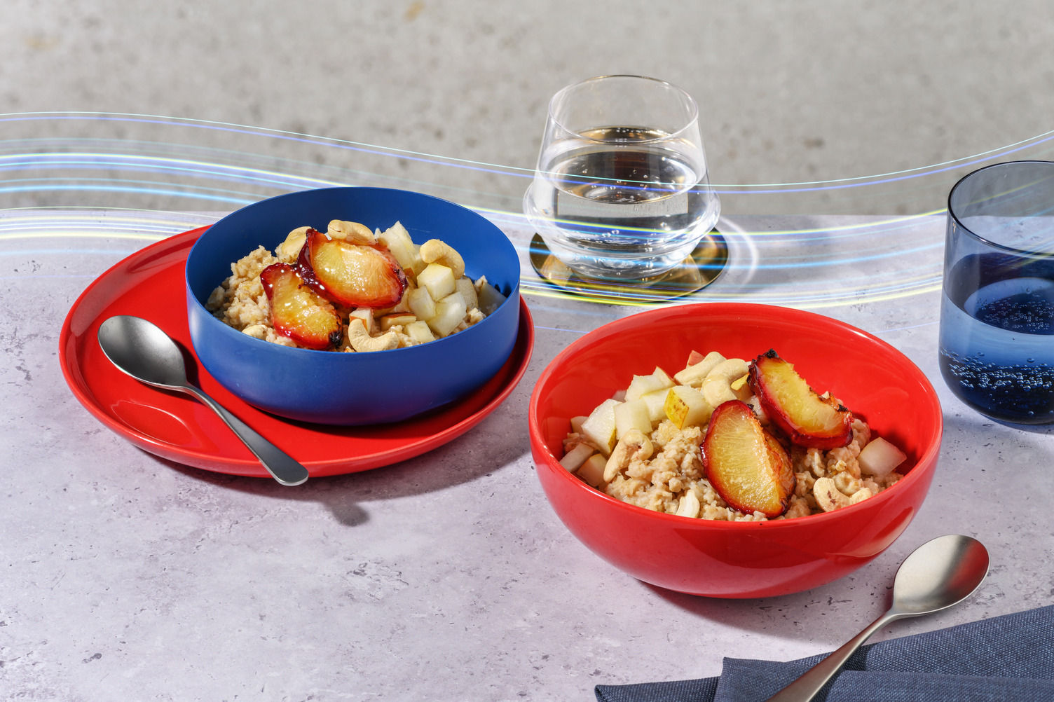 Rapid Roasted Plum Porridge Recipe | HelloFresh