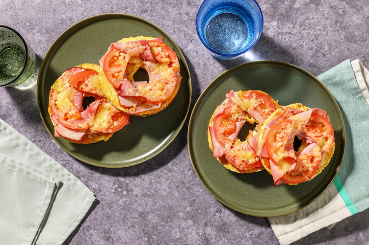 Ham and Cheese Bagel Recipe | HelloFresh