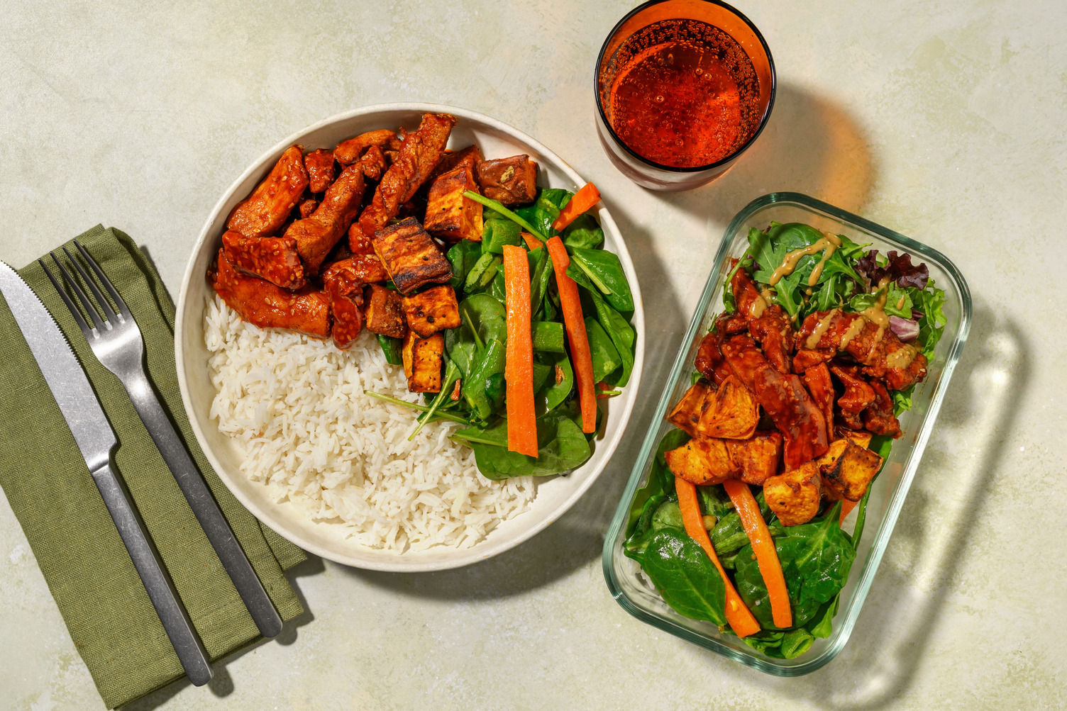 Korean Pork & Tofu Bibimbap Bowl for Dinner Recipe | HelloFresh
