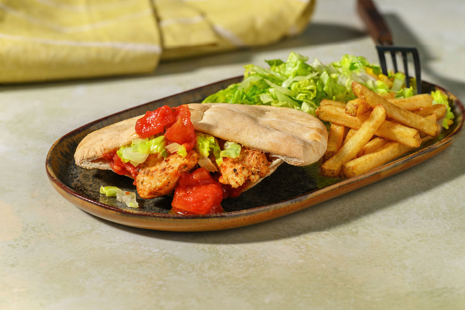 Double Tex-Mex Chicken & Relish Pita Pockets Recipe | HelloFresh