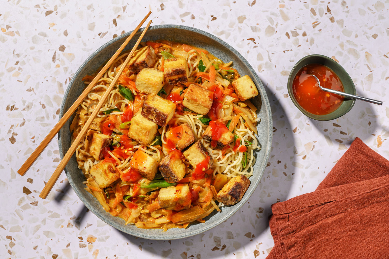 Express Beef & Coconut Curry Noodles Recipe | HelloFresh