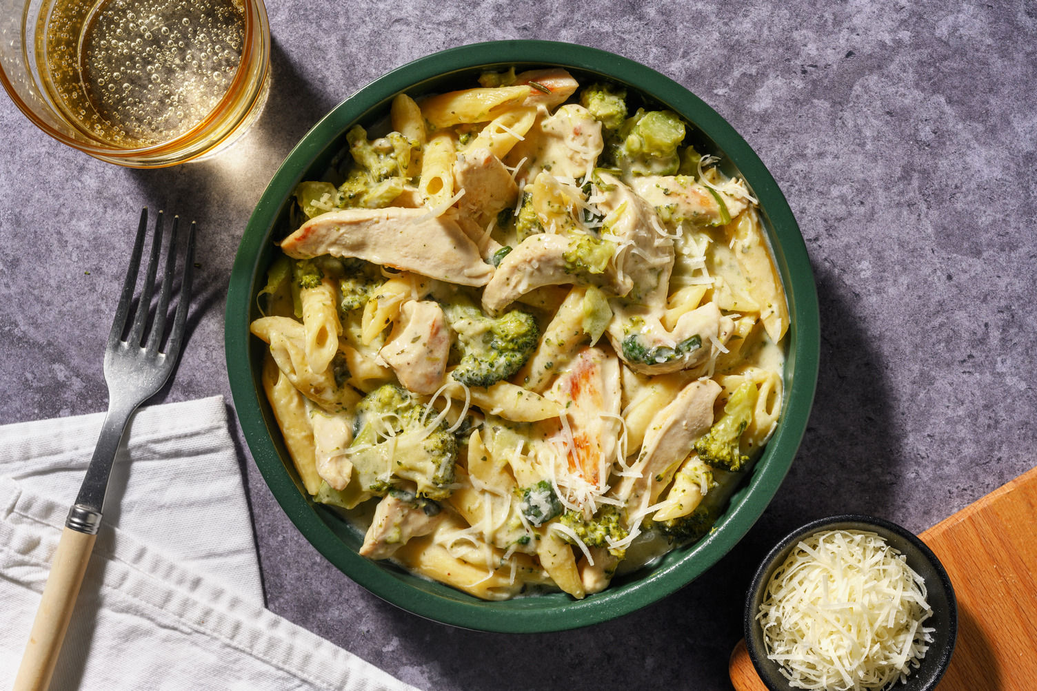 Express Creamy Chicken & Broccoli Pasta Recipe | HelloFresh