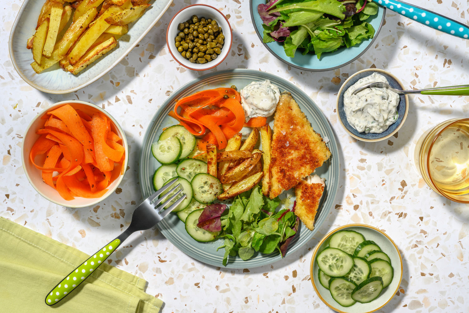 Double Crumbed Fish & Chips Shop Recipe | HelloFresh