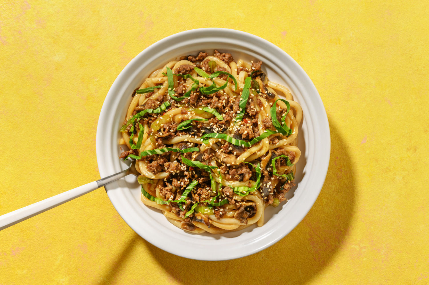 Japansk 'Yaki udon'-nudler og kjøttdeig | HelloFresh