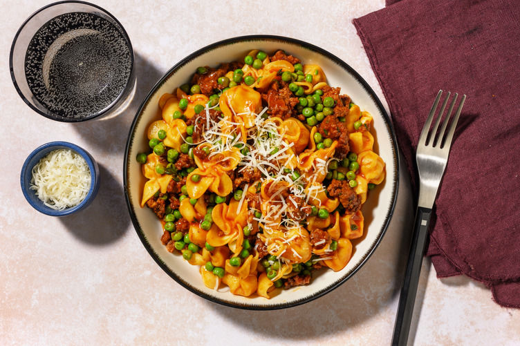 Fresh Mushroom Fiorelli in Rich Pork Ragu Recipe | HelloFresh