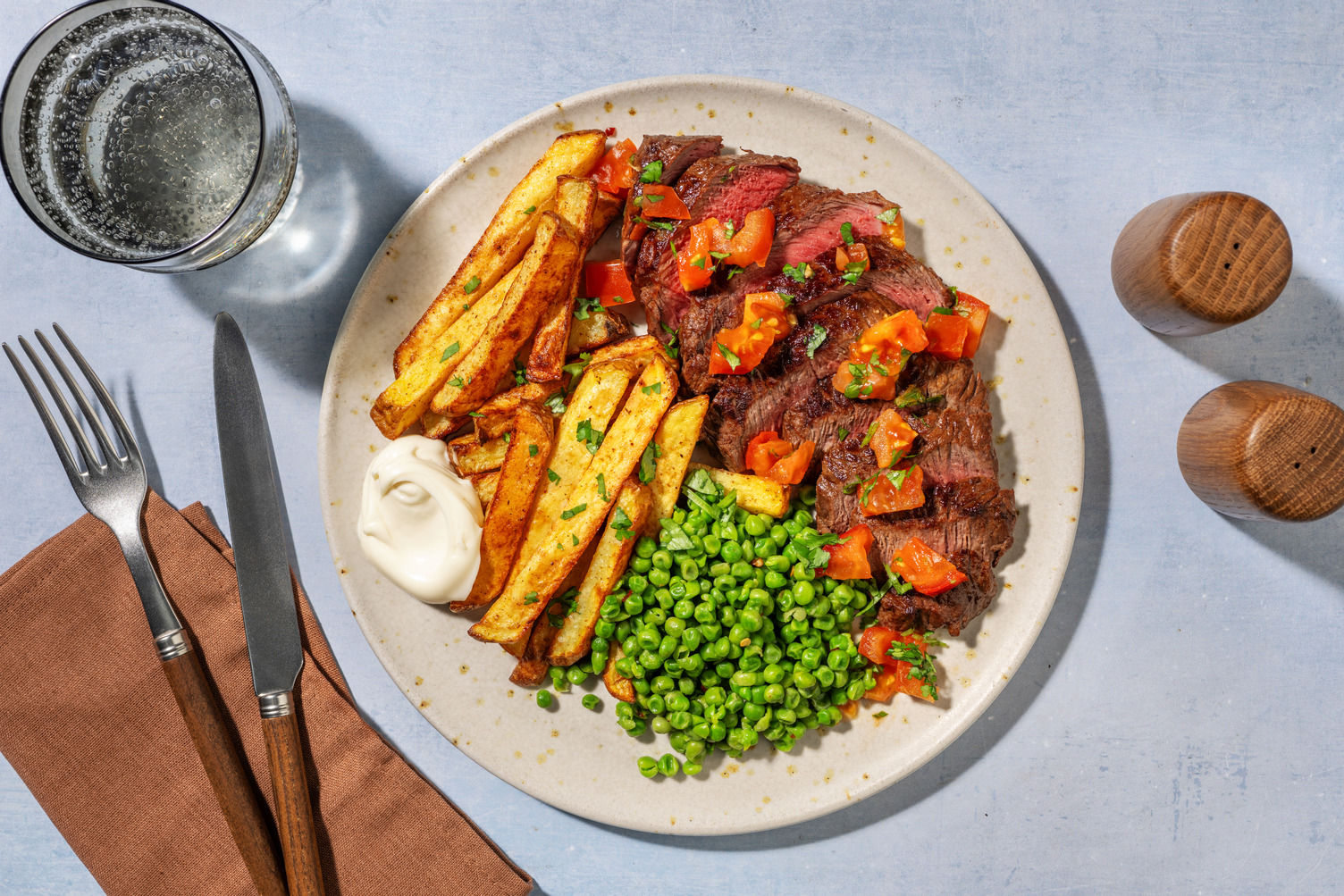 Rump Steak and Warm Tomato Salsa Recipe | HelloFresh