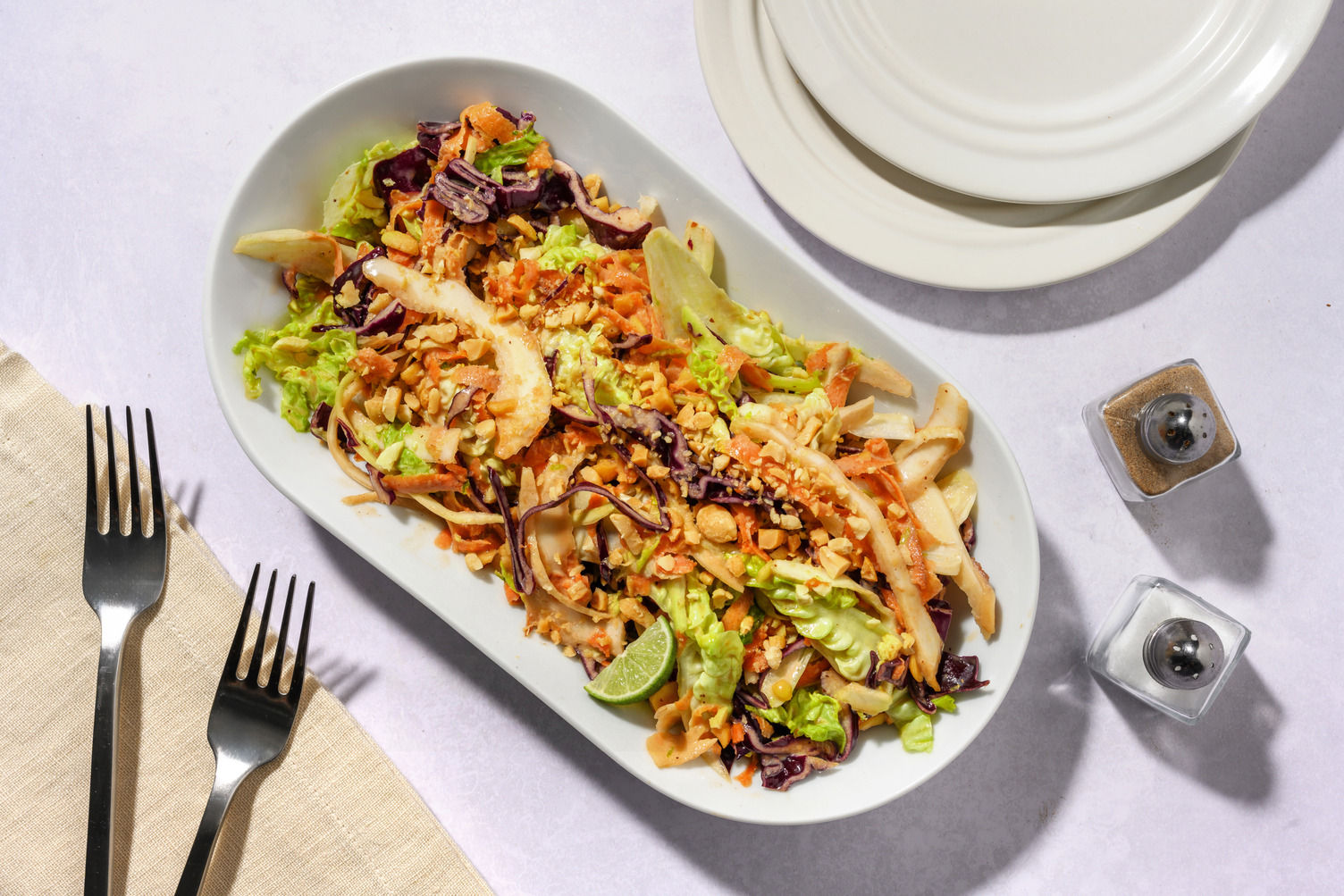 South-East Asian Style Coleslaw Side Salad Recipe | HelloFresh