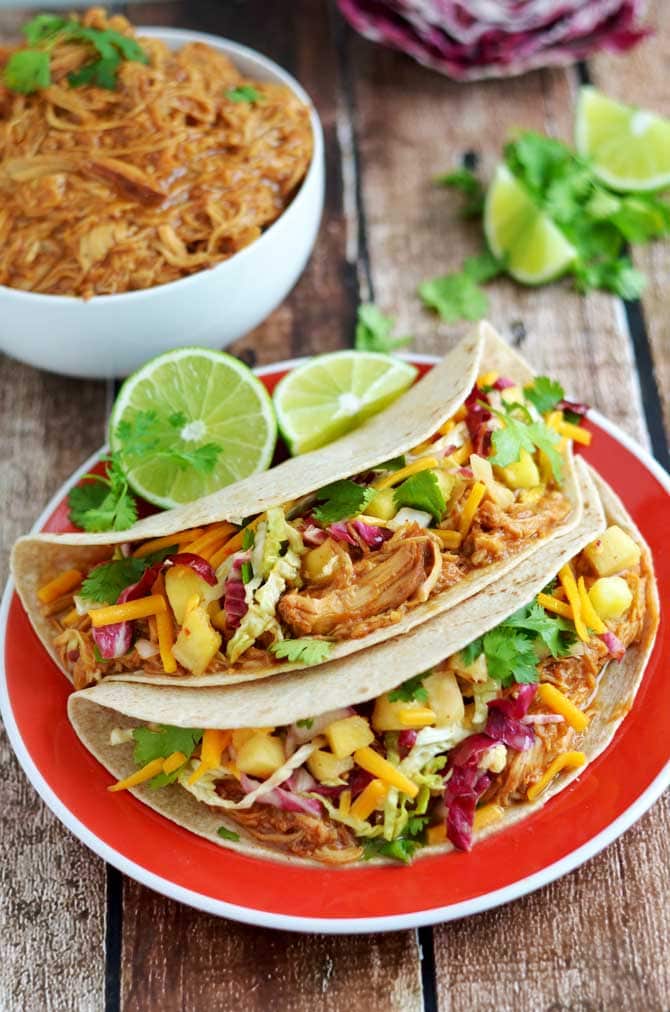 Hawaiian-Inspired Chicken Tacos Recipe | HelloFresh