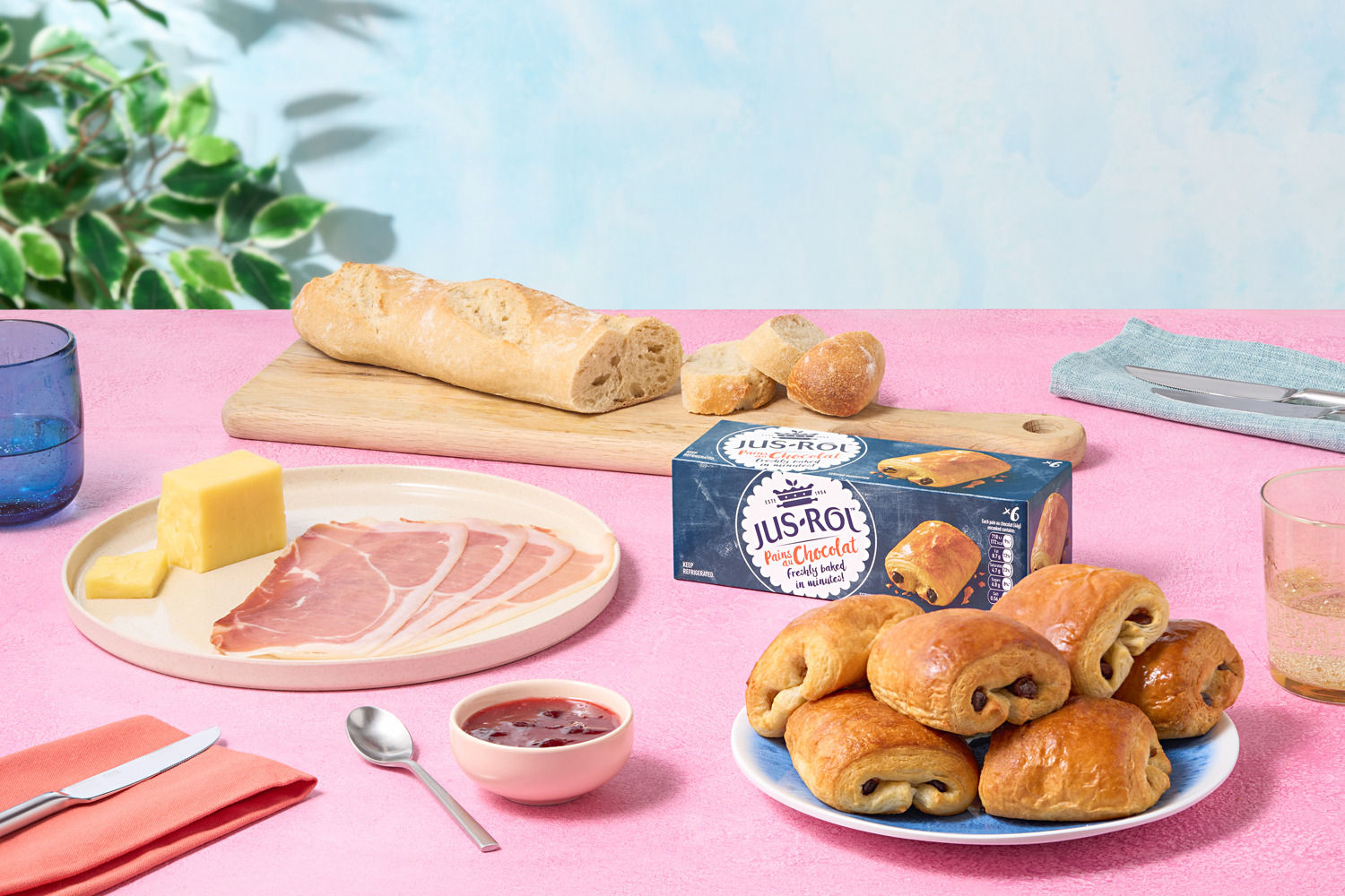 Continental Style Breakfast Bundle | Jus-Rol Pain au Chocolat Recipe ...