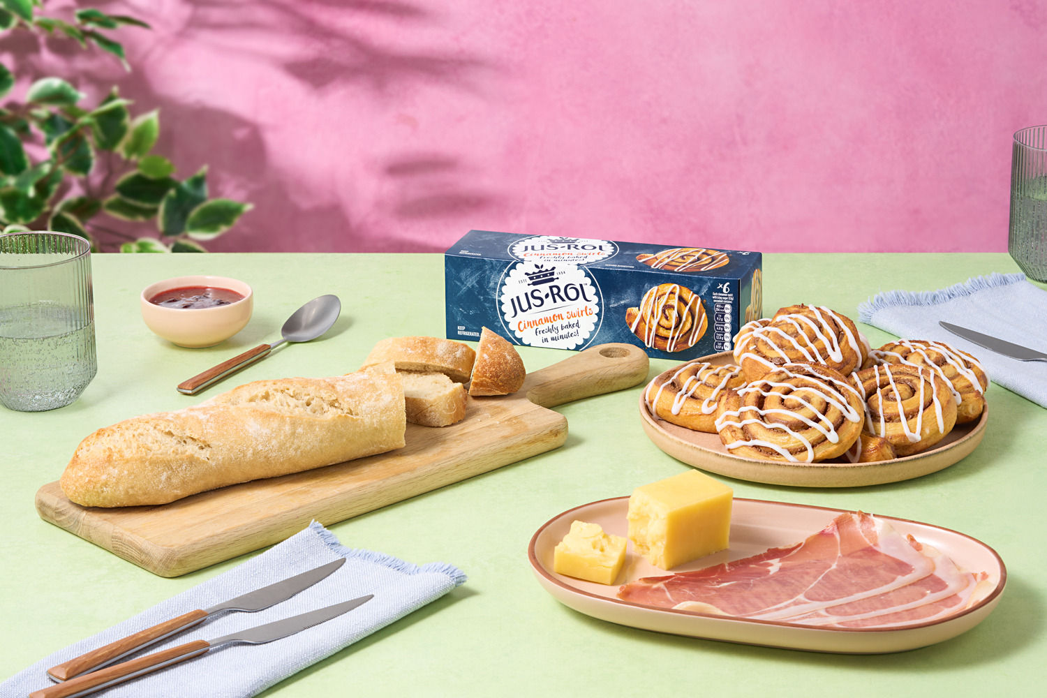 Continental Style Breakfast Bundle | Jus-Rol Cinnamon Rolls Recipe | HelloFresh