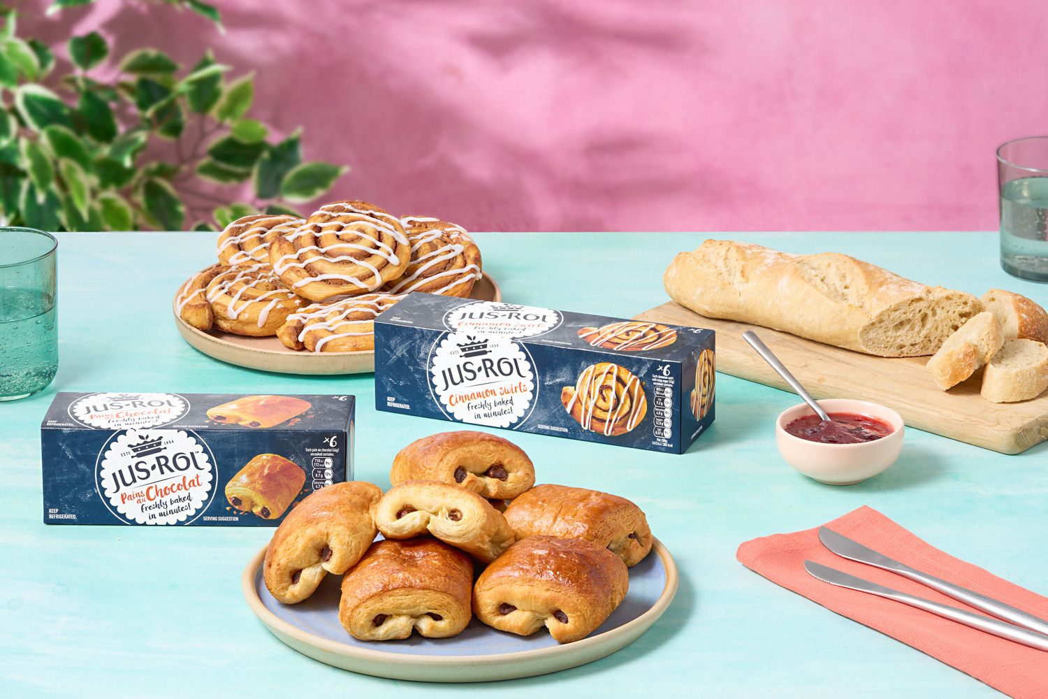 Brunch Bundle | Jus-Rol Cinnamon Swirls and Pain Au Chocolat Recipe | HelloFresh