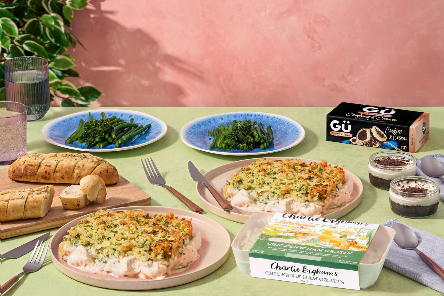 Three Course Meal Deal for Two | Gü Cookies & Cream Desserts Recipe ...