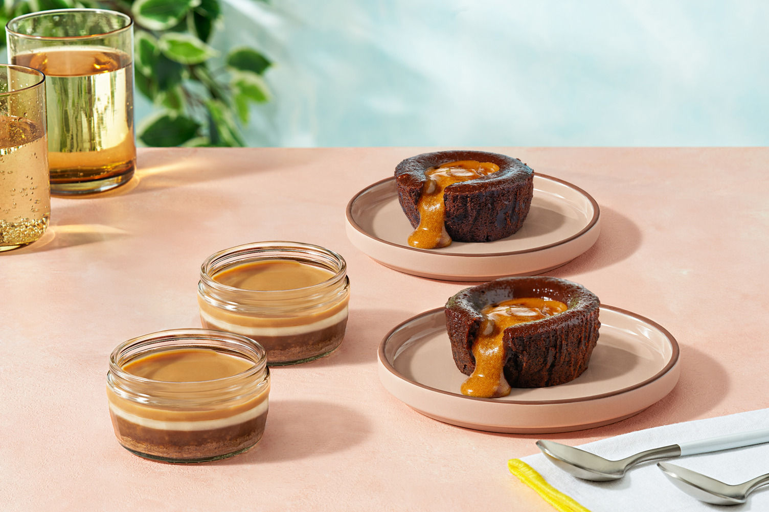 Dessert Bundle | Chocolate Caramel Lava Cake and Salted Caramel ...