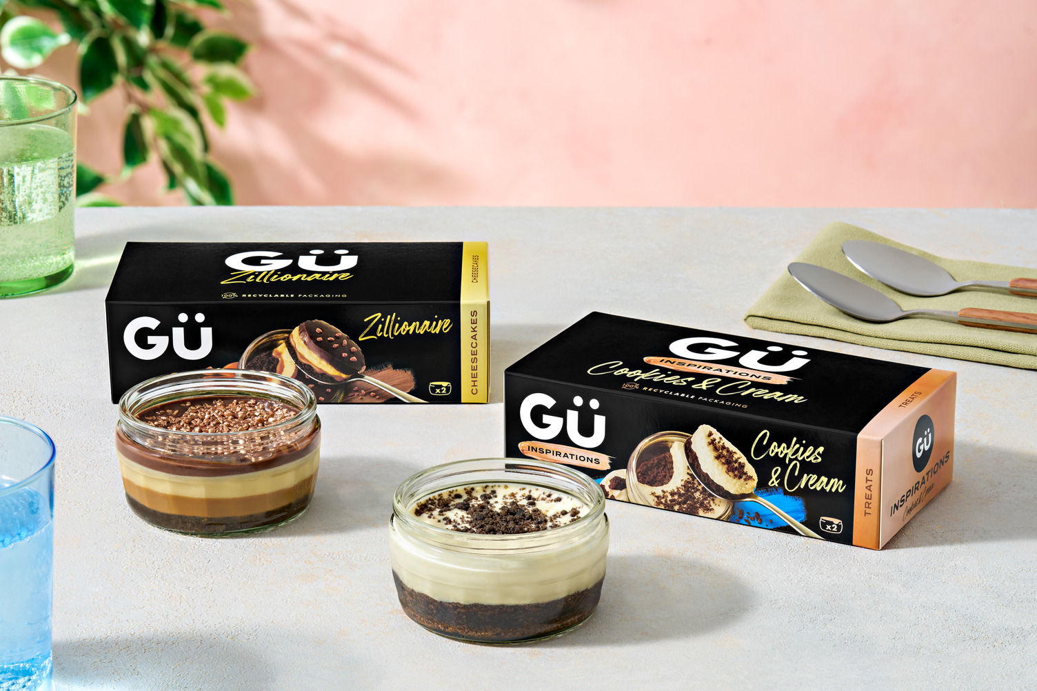 Gϋ-Zillionaire Cheesecakes and Cookies & Cream Dessert Bundle Recipe ...