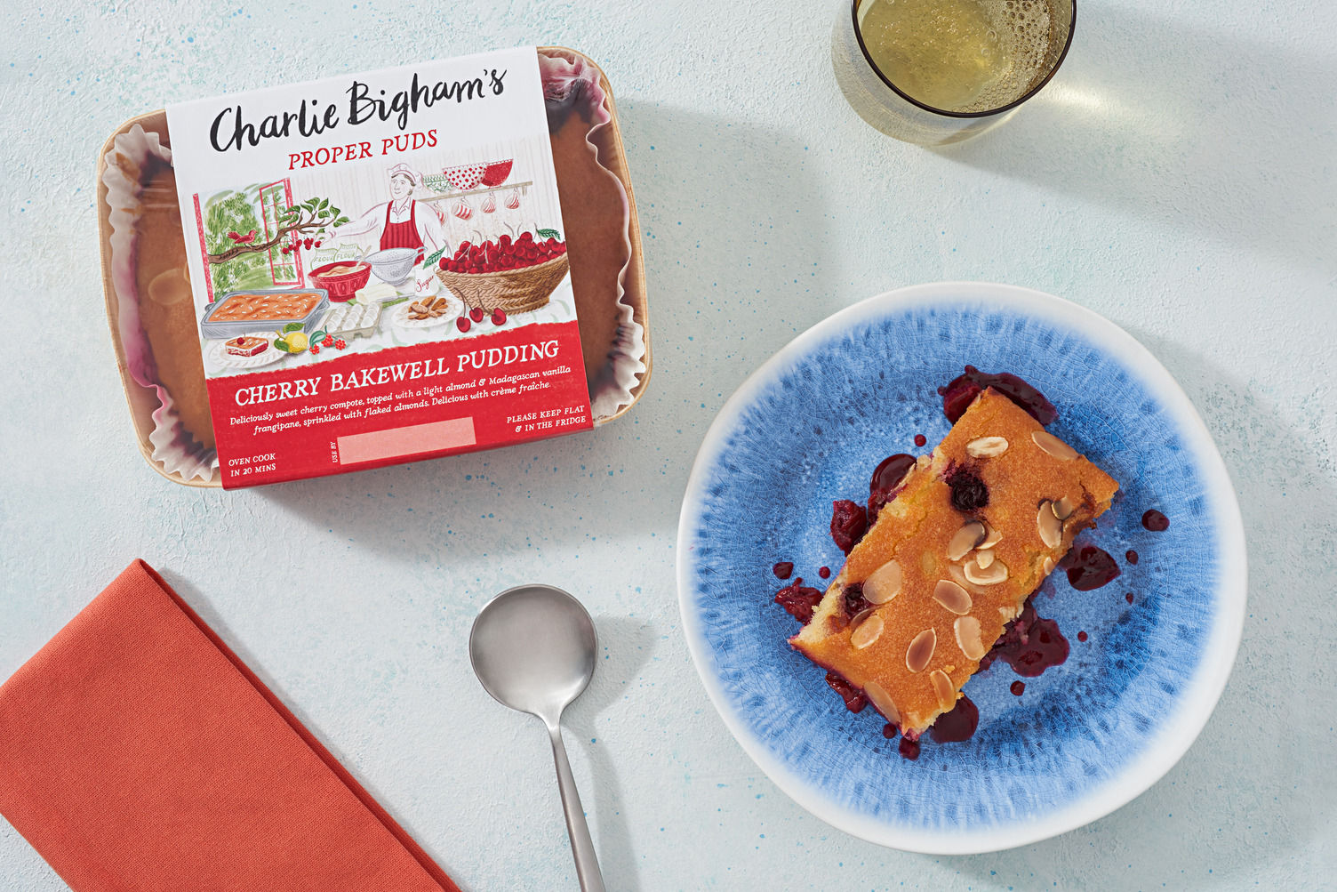 Charlie Bigham's Cherry Bakewell Pudding Recipe | HelloFresh