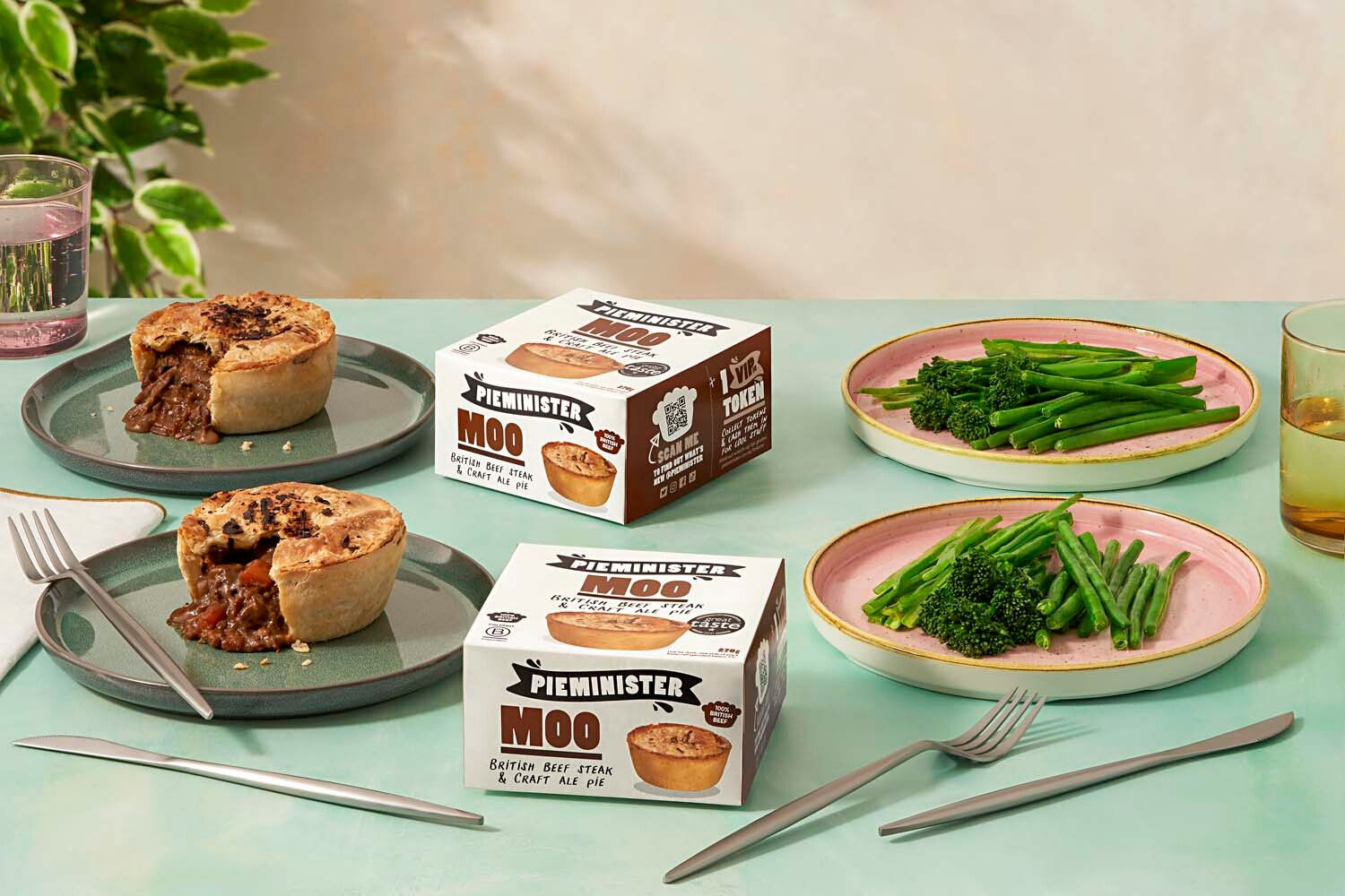 Pieminister Beef Pies and Green Veg Bundle Recipe | HelloFresh