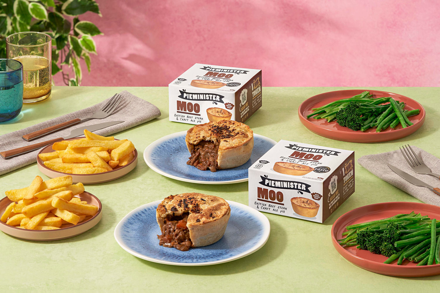 Pies & Chips Bundle | 2 x Pieminister Beef Pies Recipe | HelloFresh