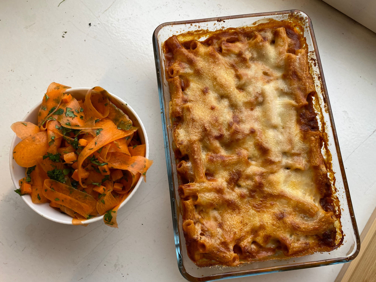 Mexican veggie mince pasta bake | HelloFresh