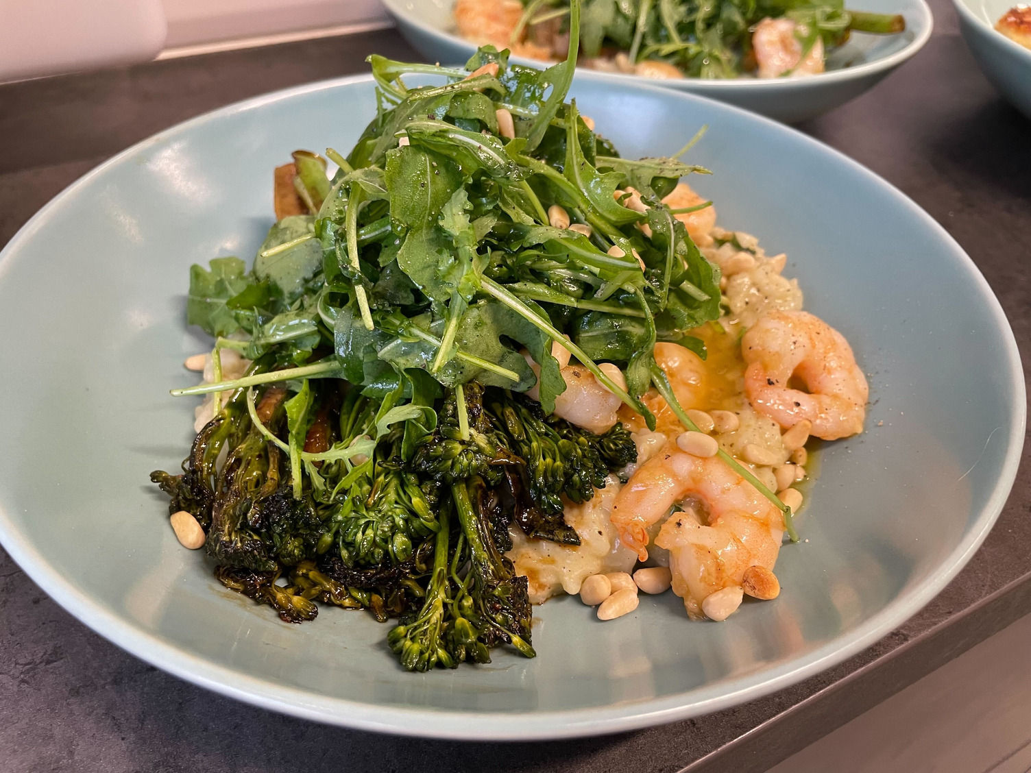 Garlic king prawn risotto Recept | HelloFresh