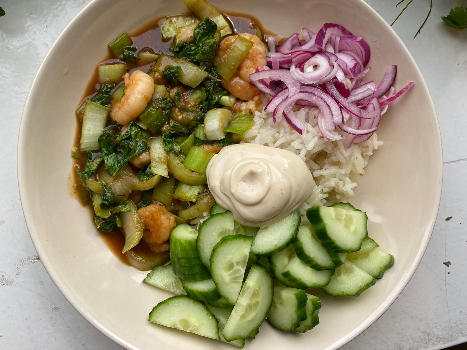 Japanese shrimp bowl | HelloFresh