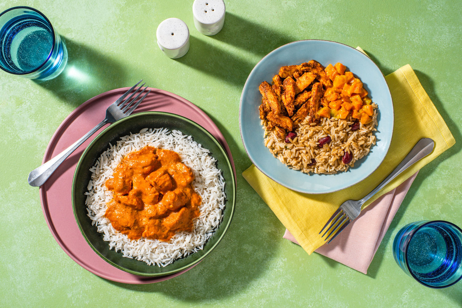 BBQ Jerk Chicken & Butter Chicken Bundle Recipe | HelloFresh