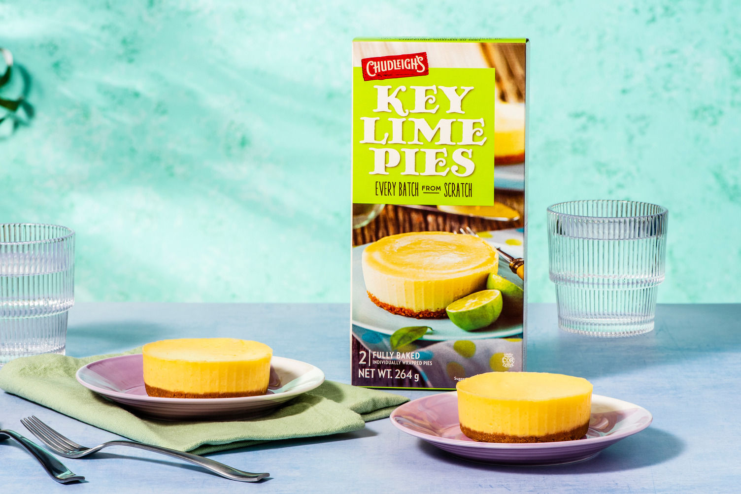 (ON) No-Bake Key Lime Mini Pies Recipe | HelloFresh
