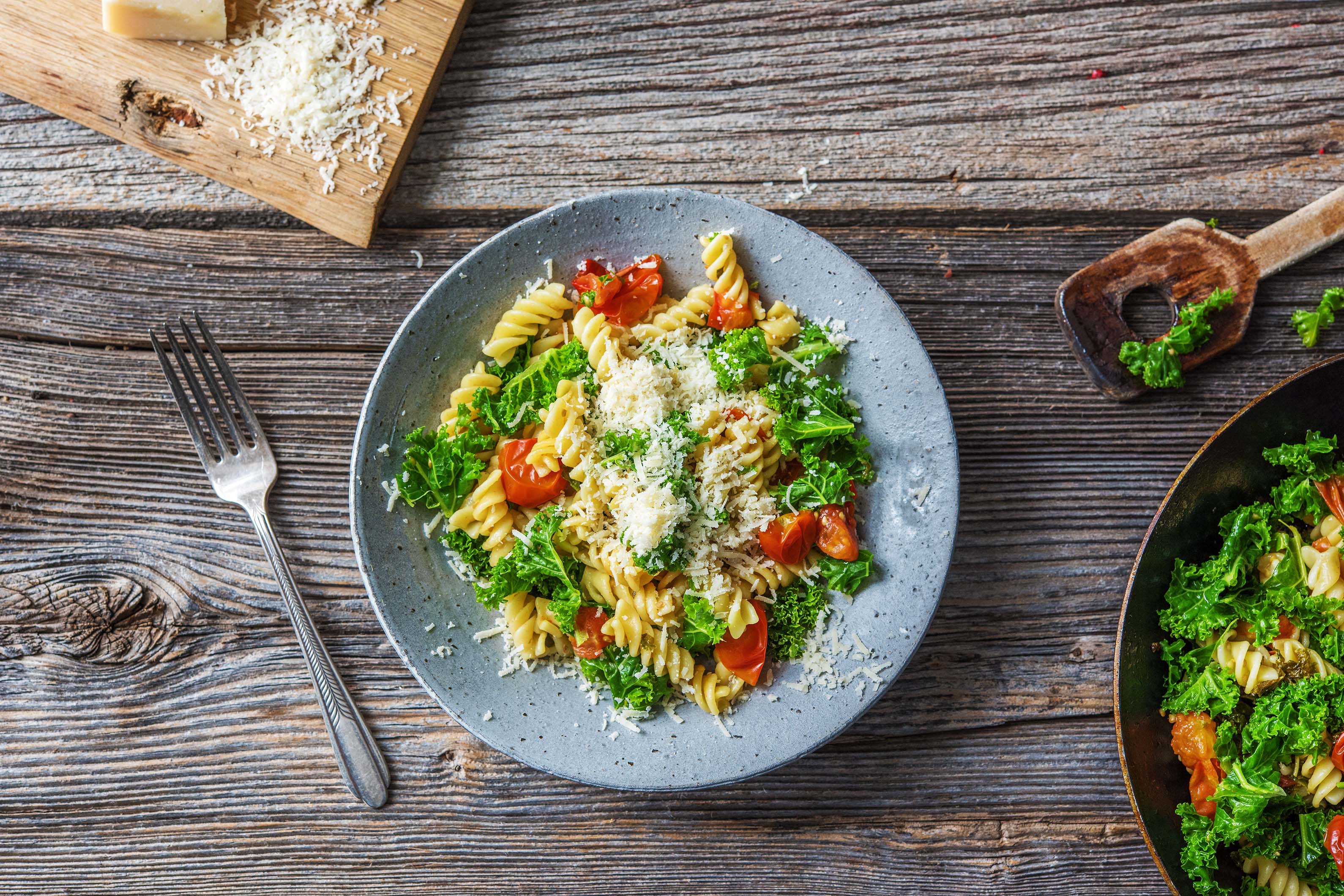 One-Pot Lemon & Kale Fusilli Recipe | HelloFresh