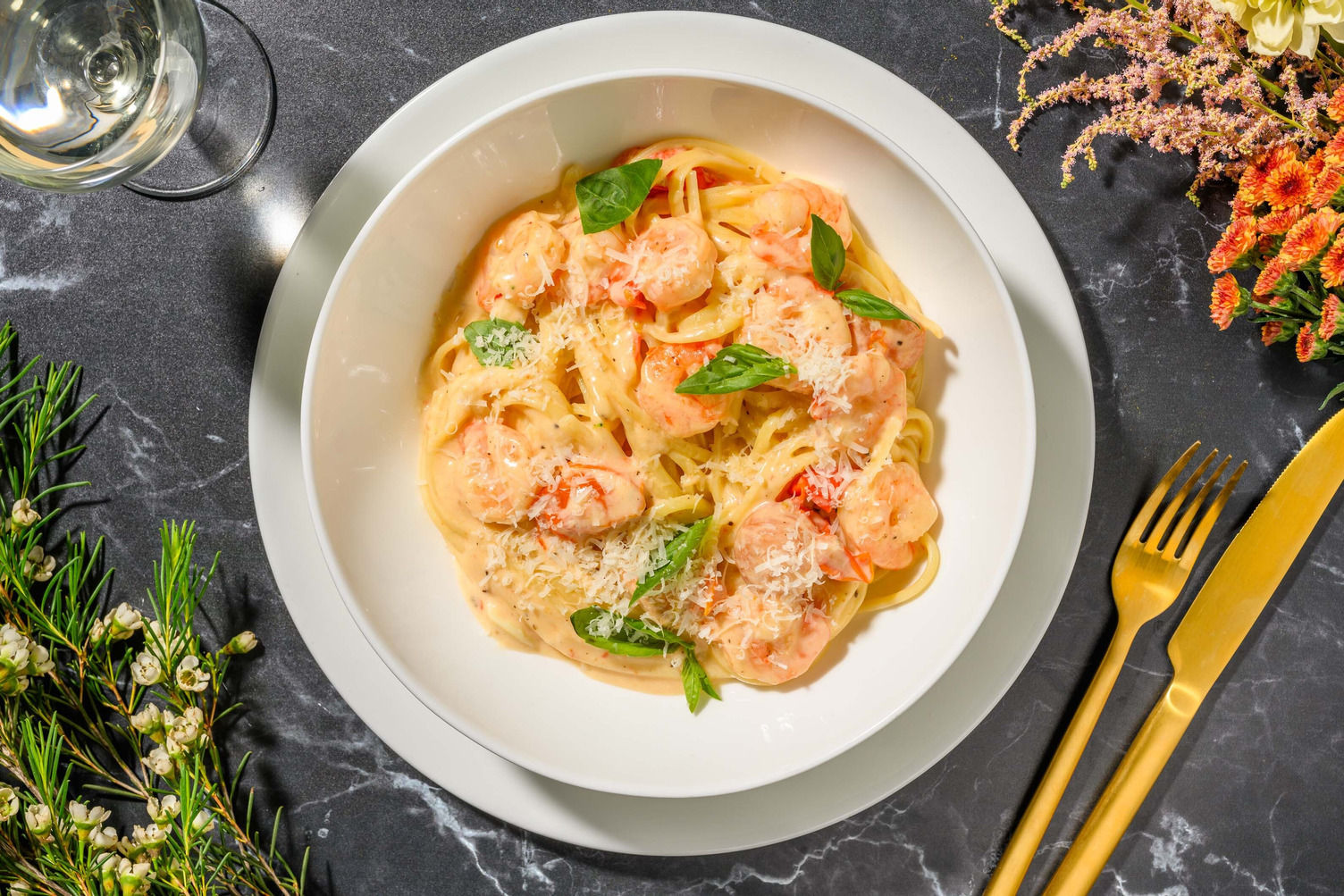 Frische Linguine mit Crevetten Rezept | HelloFresh