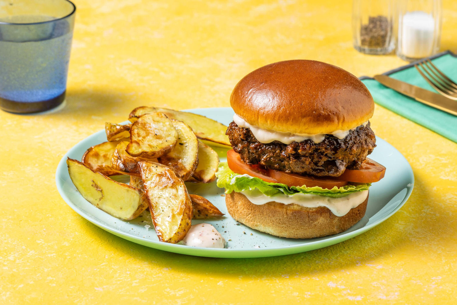 Bulgogi Burger mit Bio Rinderhack Rezept | HelloFresh
