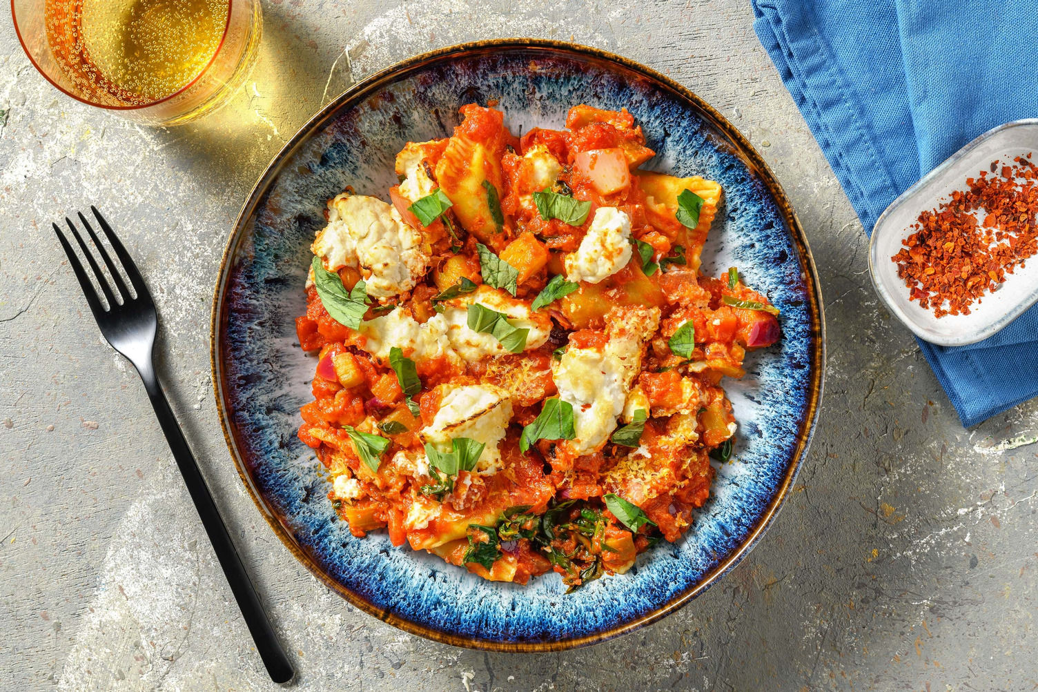 Mushroom Ravioli "Alla Norma" Bake Recipe | HelloFresh